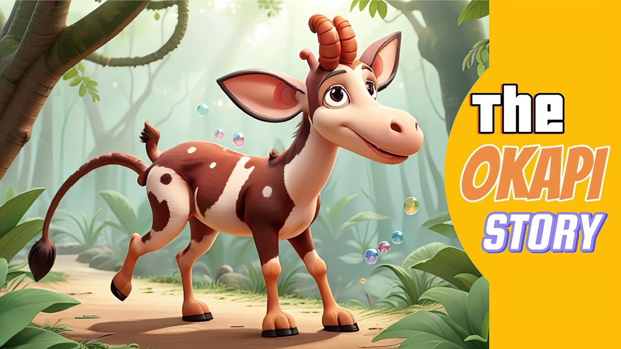 Okapi: The Shy Hero of the Rainforest! (Animated Story for Kids) - YouTube