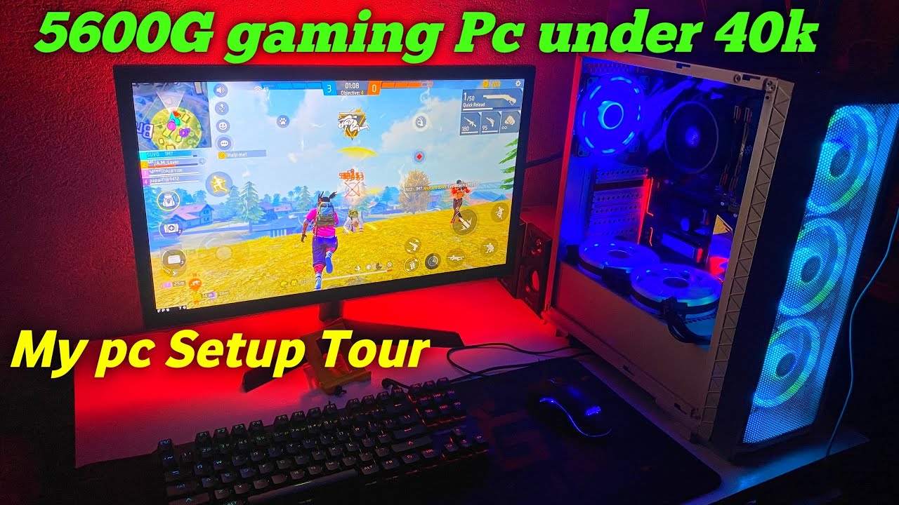 MY NEW PC GAMING TEST WITH OUT GRAPHIC CARD ⚡ FreeaFire - YouTube