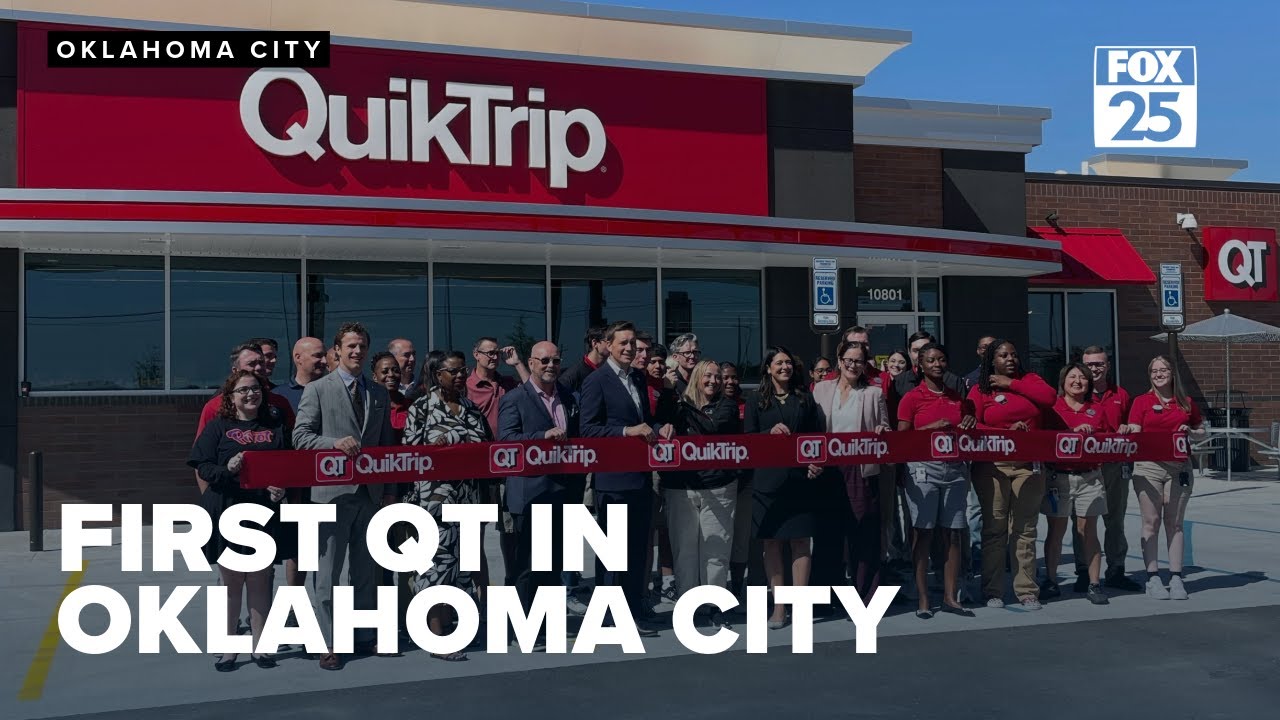 QuikTrip opens its first store in Oklahoma City - YouTube