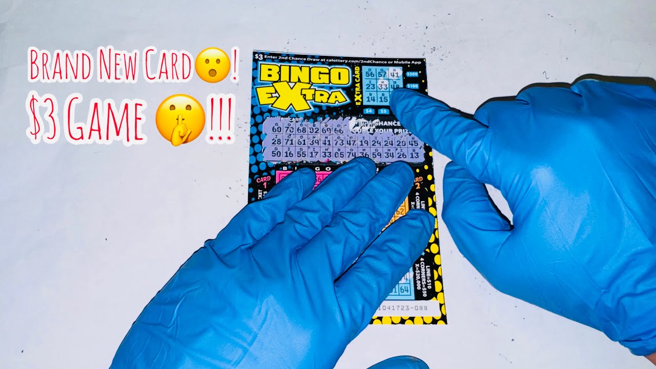 TRYING OUT BRAND NEW $3 BINGO EXTRA CALIFORNIA LOTTERY SCRATCHERS ...
