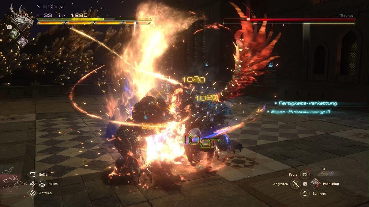 FINAL FANTASY XVI_Threnos bezwungen - YouTube