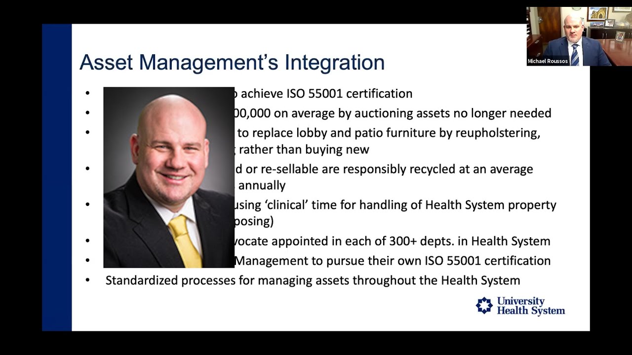 Michael Roussos - Healthcare Asset Leadership in 2020 and Beyond - YouTube