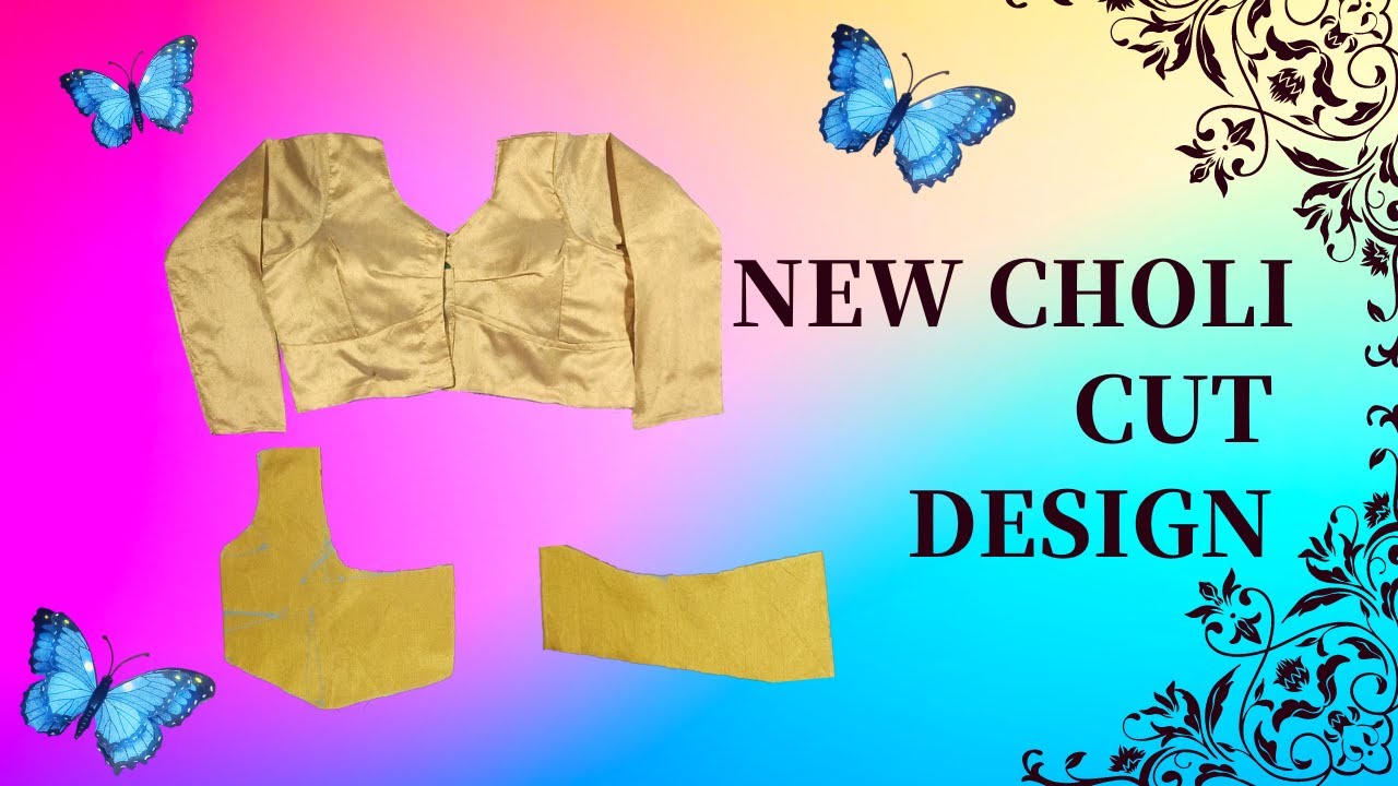 New Choli Cut Design/Designer Choli Cut/Blouse Patterns/Modern Choli ...