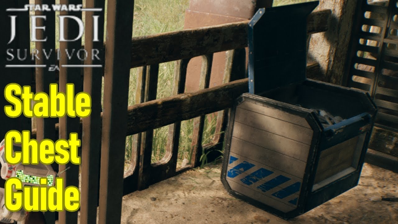 Star Wars Jedi Survivor stables chest location guide / walkthrough ...