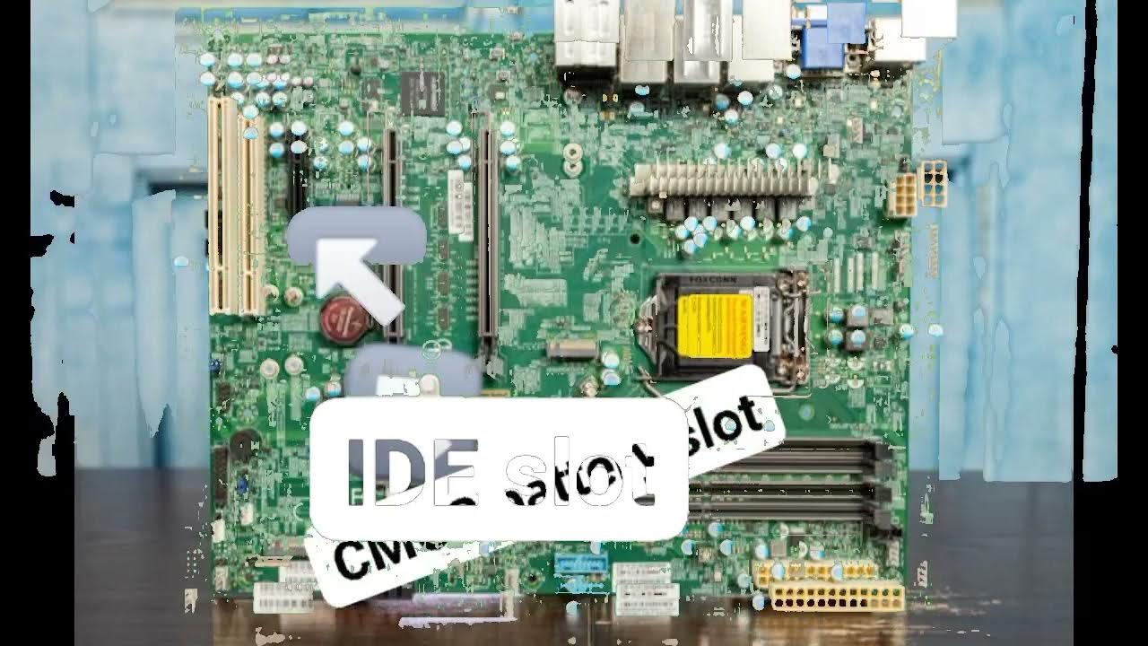 Parts of motherboard and system unit - YouTube