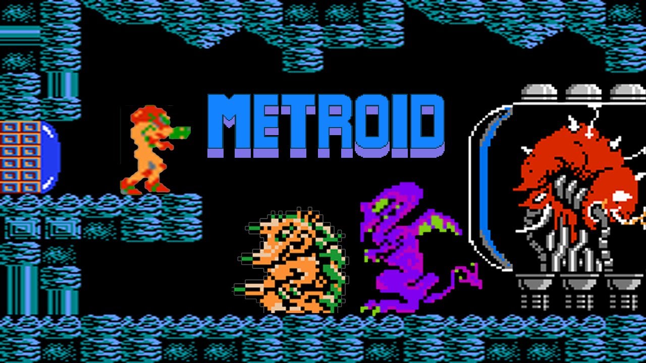 Metroid (NES) - All Bosses - YouTube