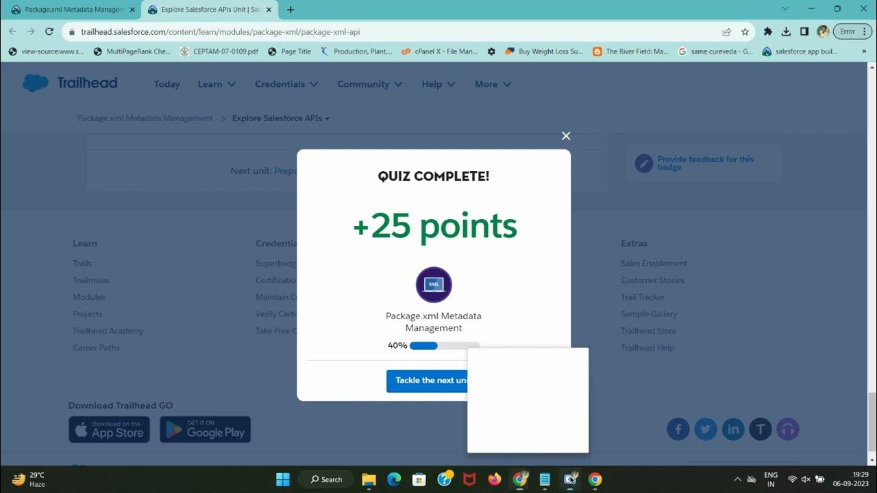 Explore Salesforce APIs | Package.xml Metadata Management - YouTube