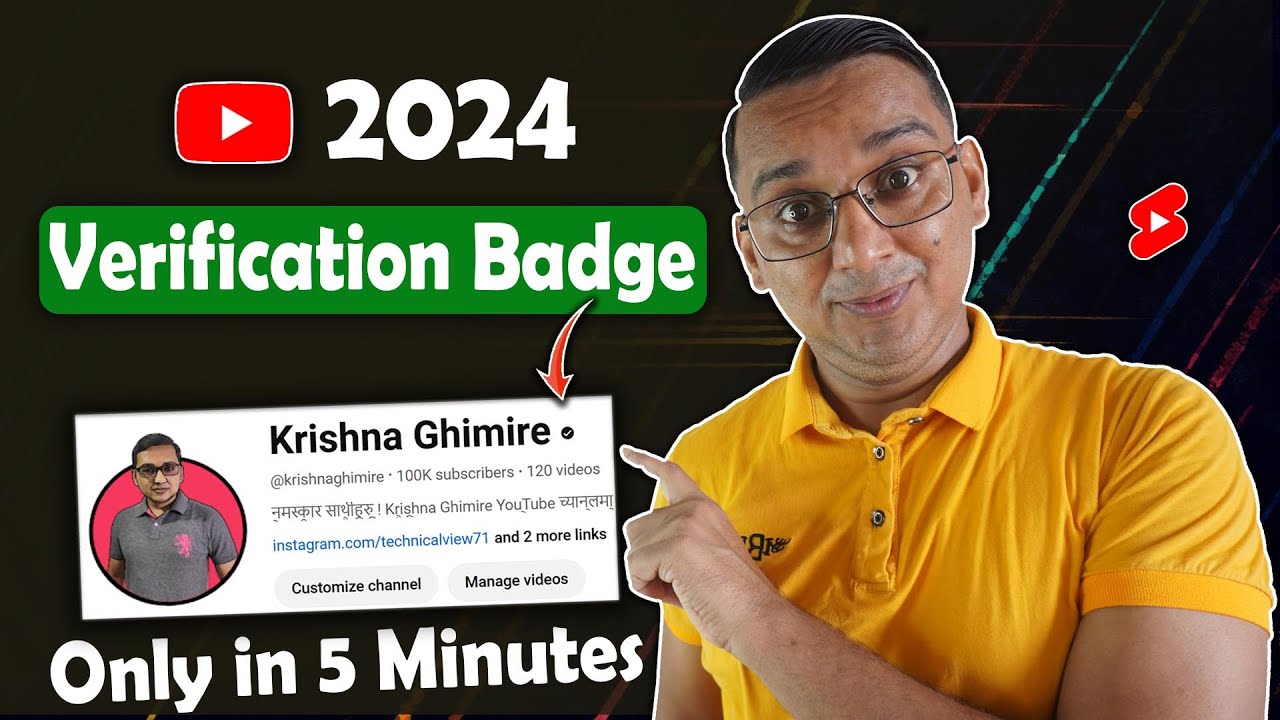 How to Get Verification Badge on YouTube in 2024 | YouTube Verification ...