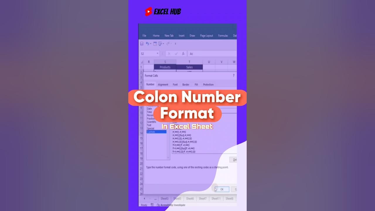 Colon Format In Excelsheet‼️ Excel Exceltips Exceltricks Corporate Spreadsheet