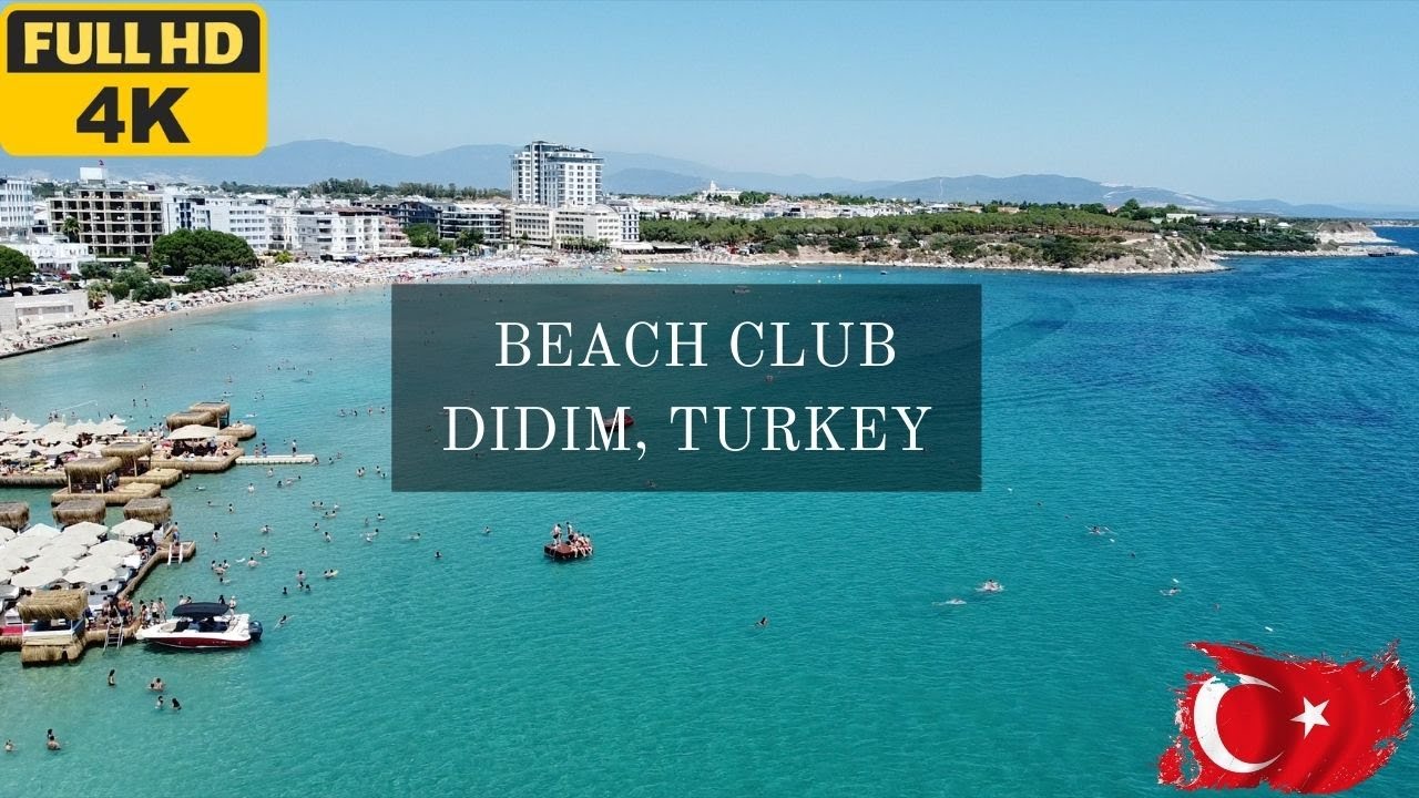 Beach club in Didim, Turkey 🇹🇷 - YouTube