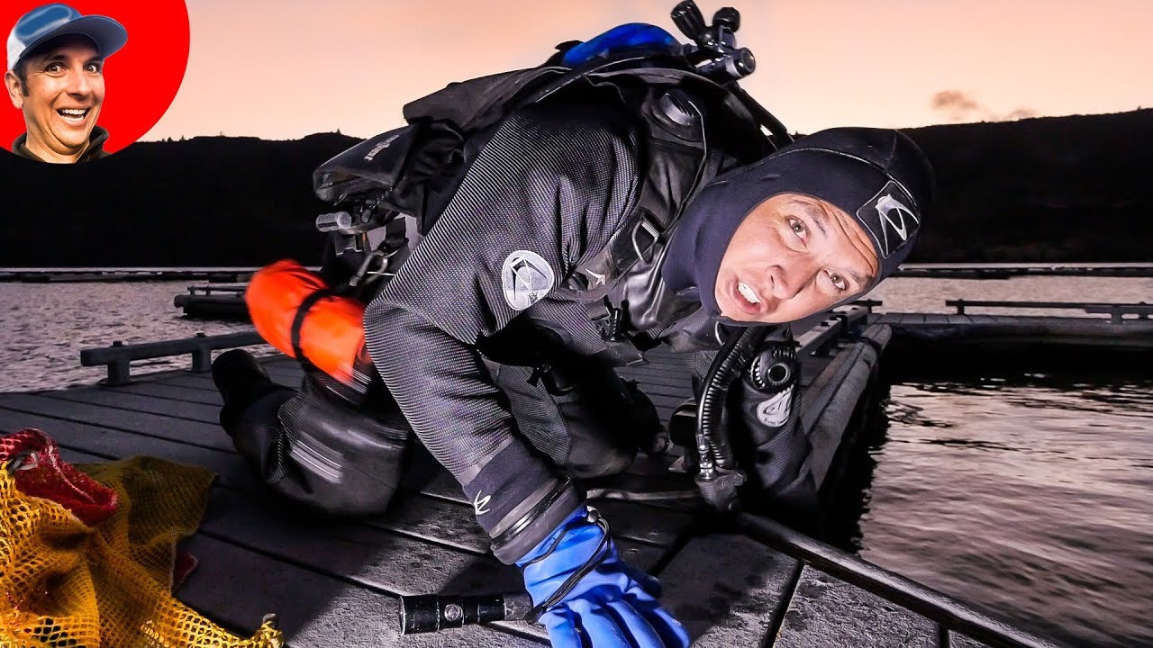 Rescue Mission 70' Underwater Requires Scuba Lift Bags! - YouTube