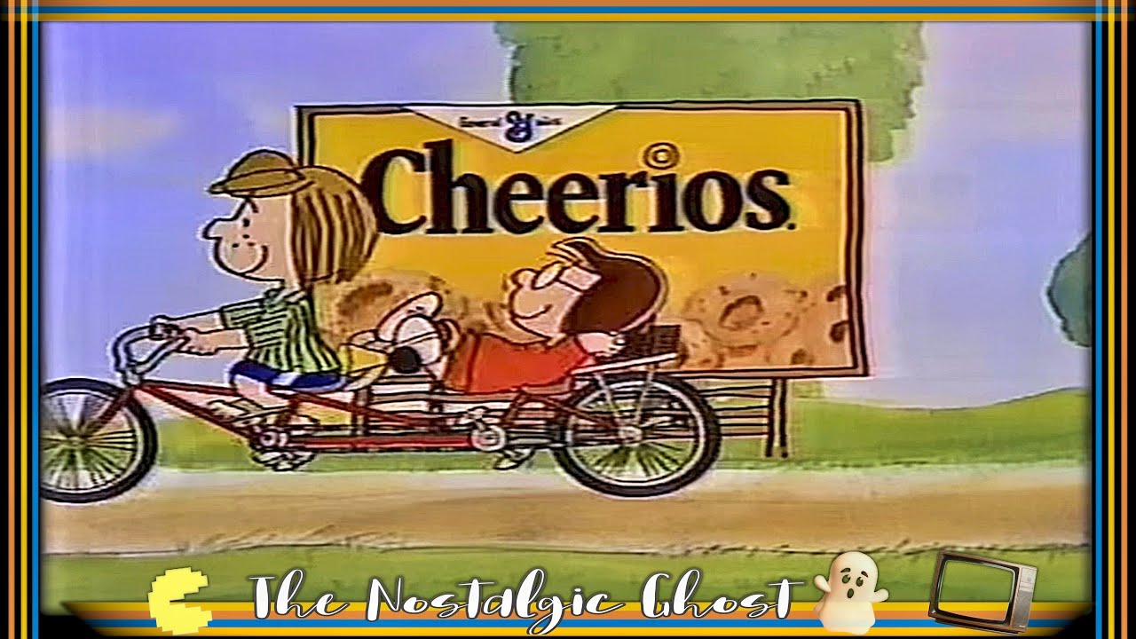 Cheerios 80s Commercial with Peppermint Patty and Marcie - YouTube