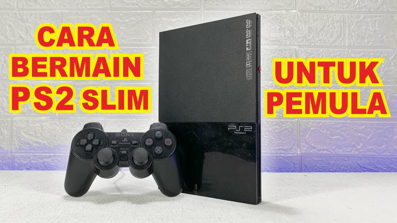 Cara Menyalakan, Bermain, dan Mematikan PS2 SLIM yang Baik & Benar‼️ ...