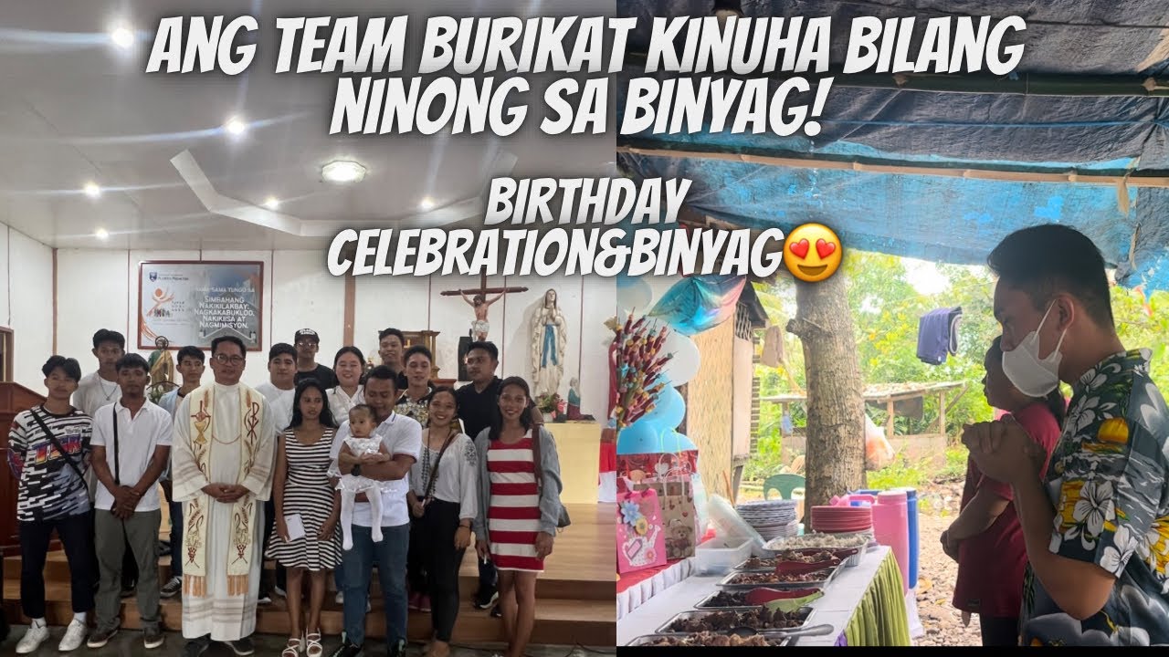 FIRST ATTEND NG TEAM BURIKAT BILANG NINONG GRABI LAPTRIP TO MGA BII🤣 ...