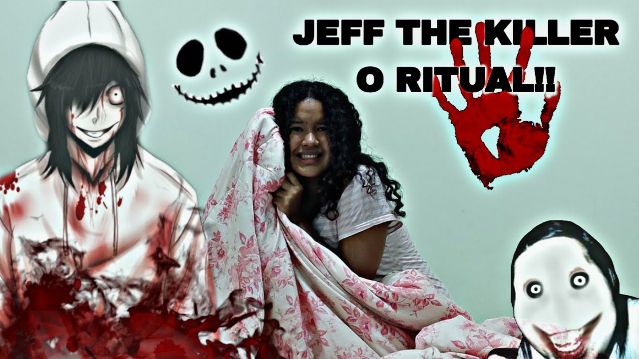 FIZ O RITUAL DO JEFF THE KILLER 😱 - YouTube
