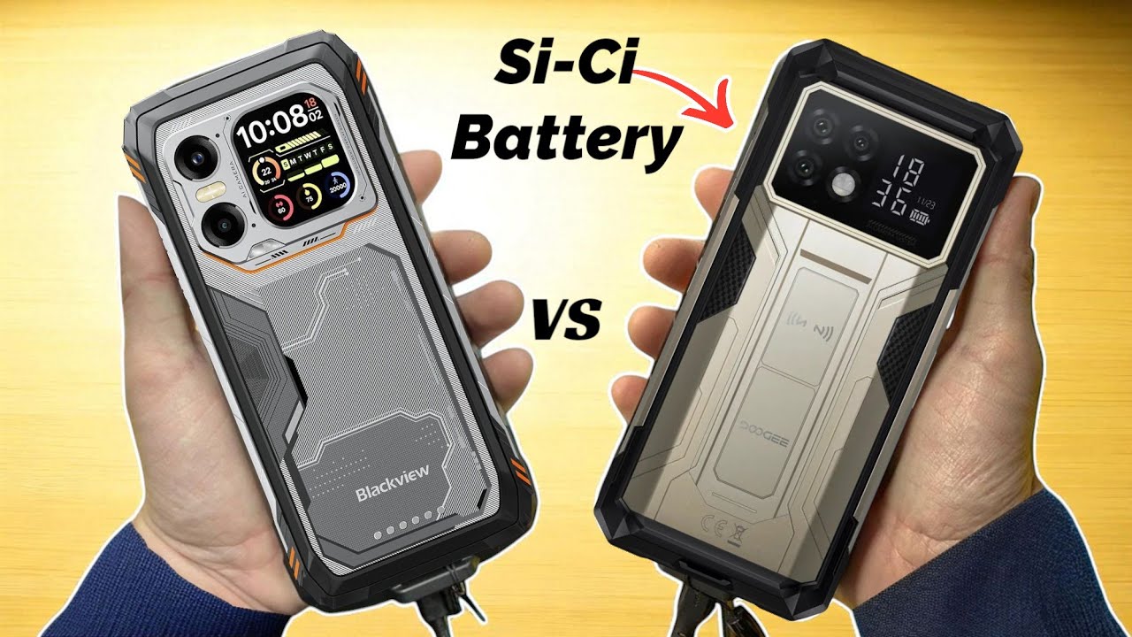 Blackview Xplore 1 (VS) DOOGEE S200 MAX- powerful rugged phones with big Si-Ci battery 2025 ...