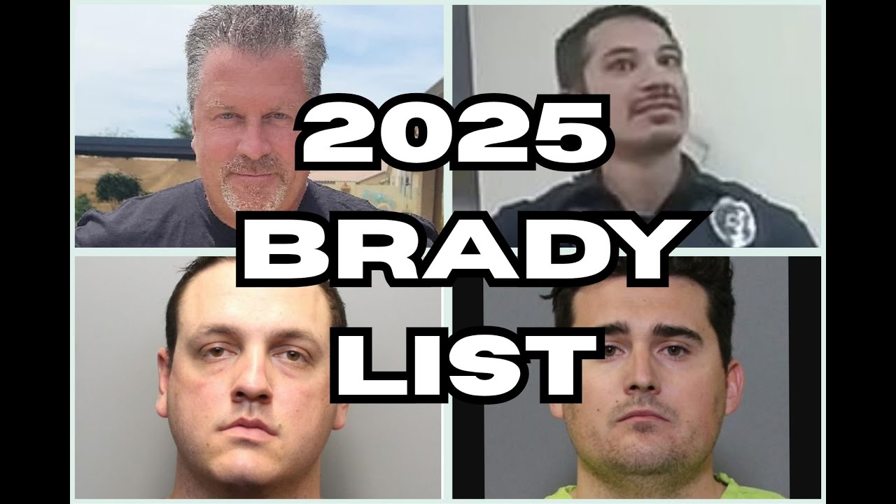 POLICE OFFICER CREDIBILITY (BRADY) LIST for the Eighth Judicial ...