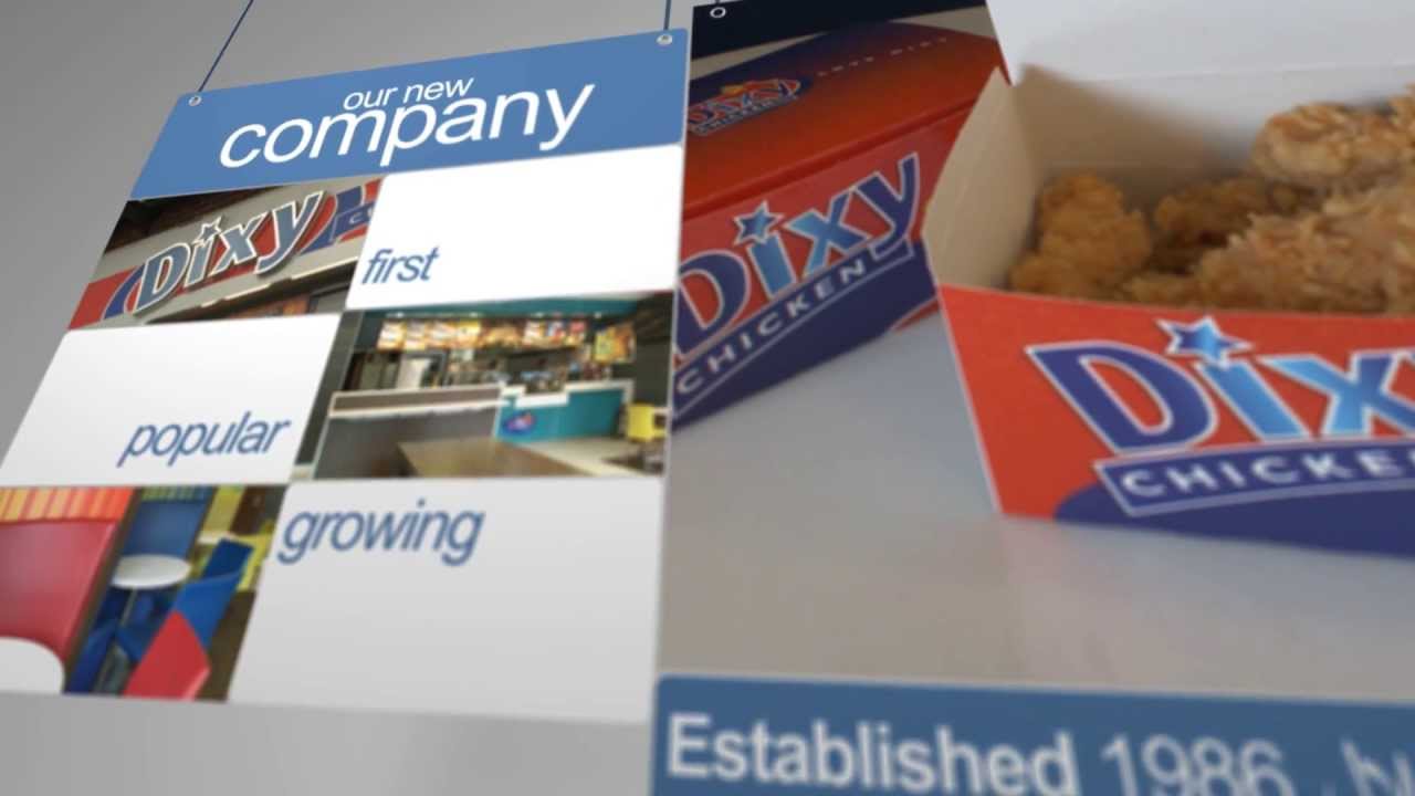 Dixy Chicken Franchise - Digital Menu Board - YouTube