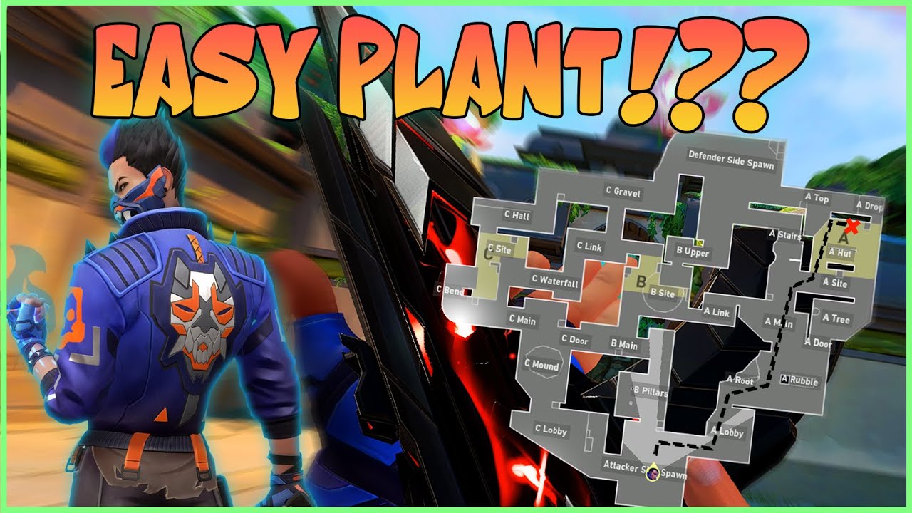 Yoru Tp Lineup Inside "A Site" | Lotus Map Valorant - YouTube