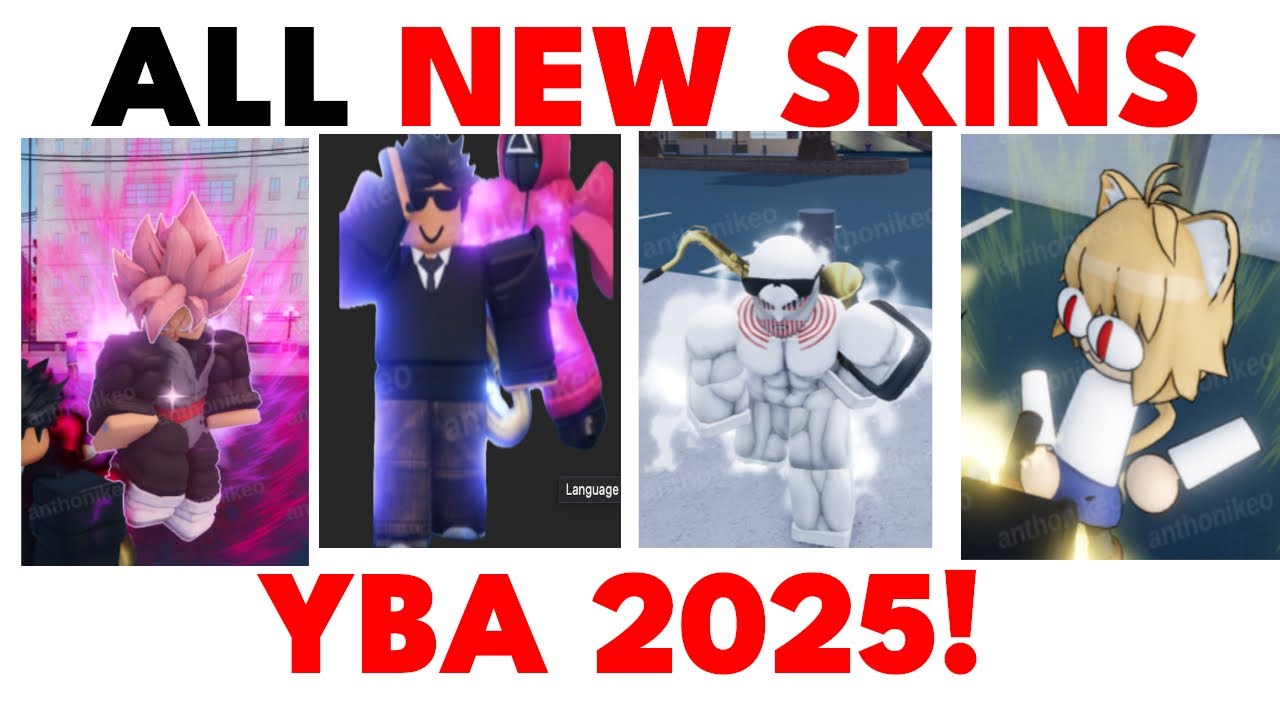 [YBA] Every NEW Skin from the Update! - YouTube