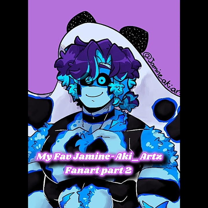 part 2 of my Favorite 💜⭐Jamine-Aki_Artz⭐💜 Fanart #drawing #fanart - YouTube