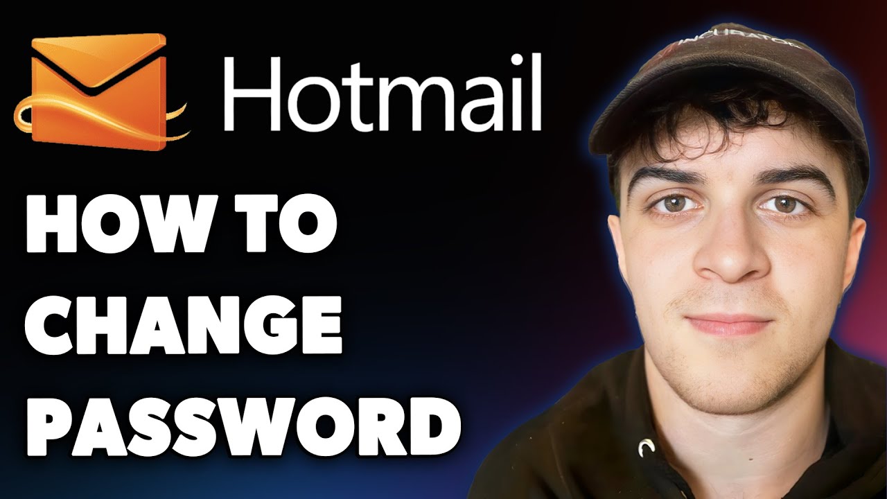How to Change Hotmail Password Hotmail Account Password Change Hotmail ...