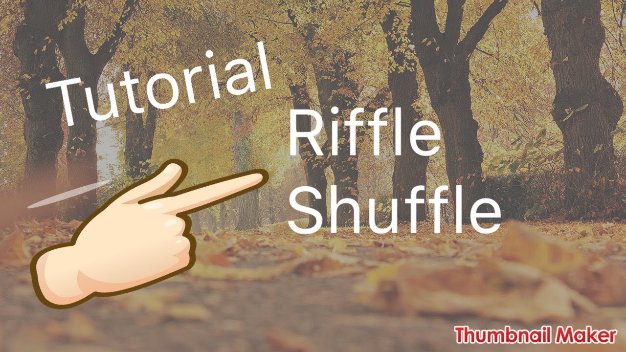 Riffle Shuffle Tutorial | Deutsch - YouTube