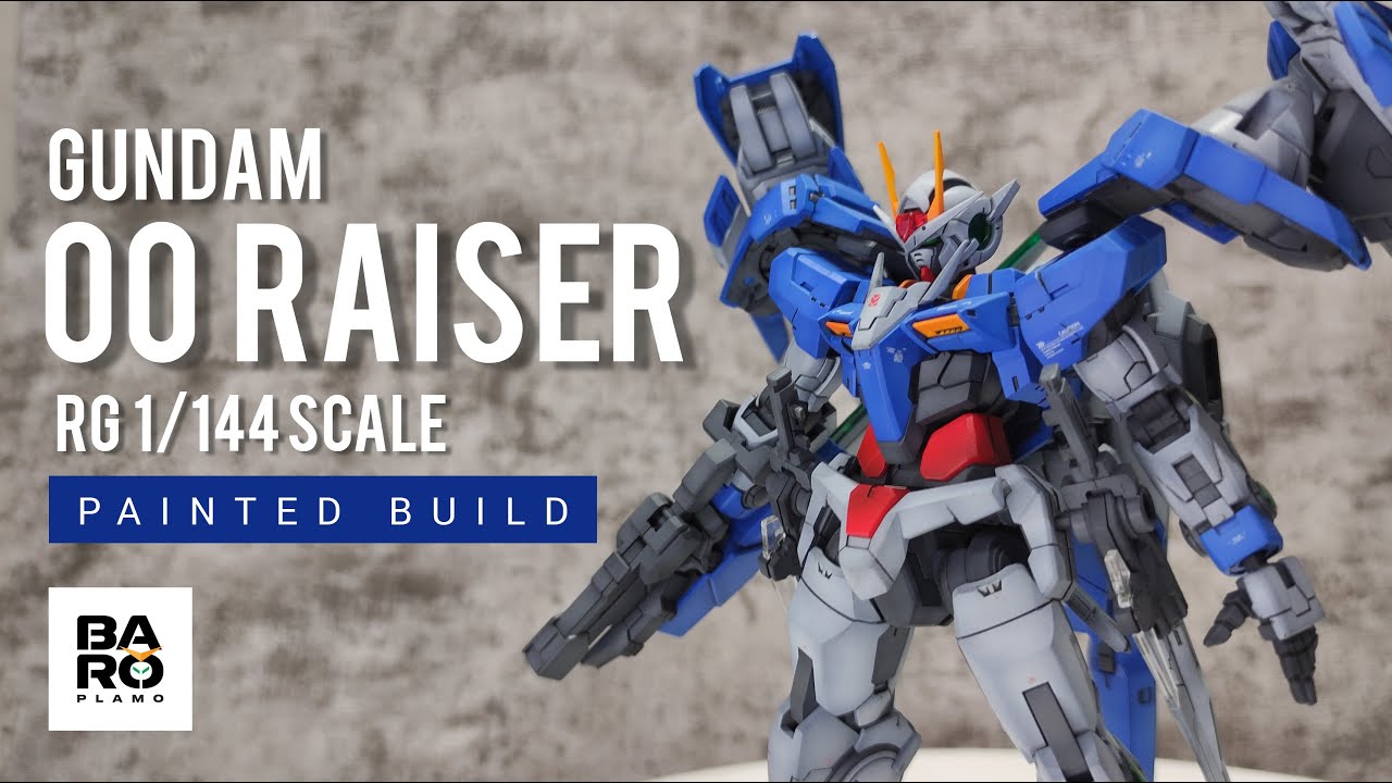 RG 00 Riser Painted Build - YouTube
