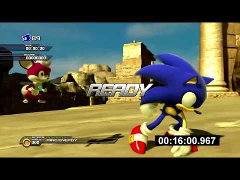 Sonic Unleashed - All Day Stages Speed Run 33:33