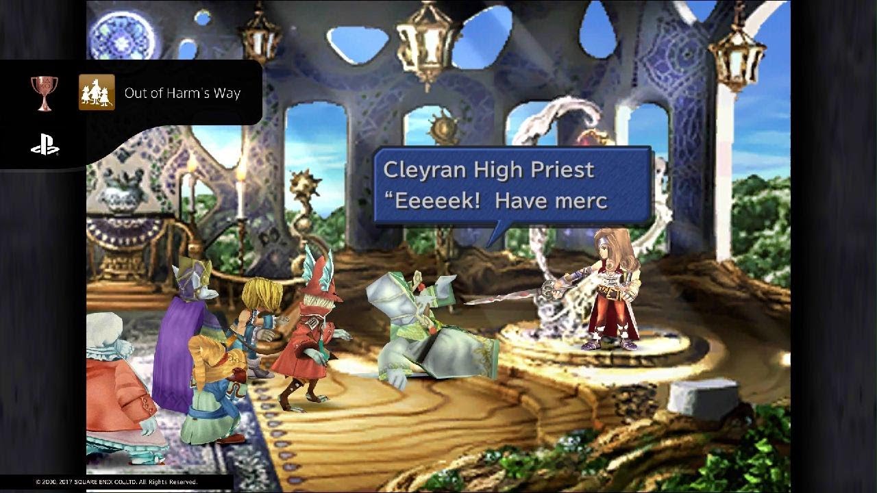 FINAL FANTASY IX Beatrix Stole Harp Magic Stone Scene - YouTube