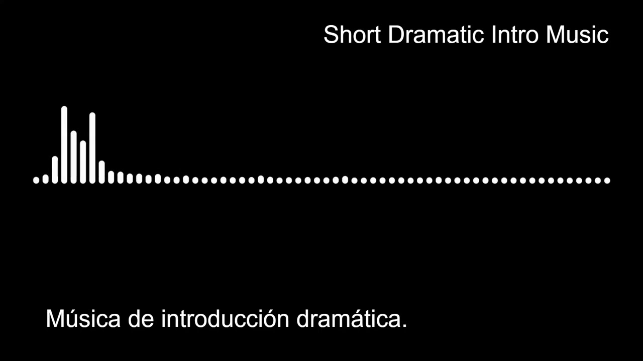 Short Dramatic Intro Music - YouTube