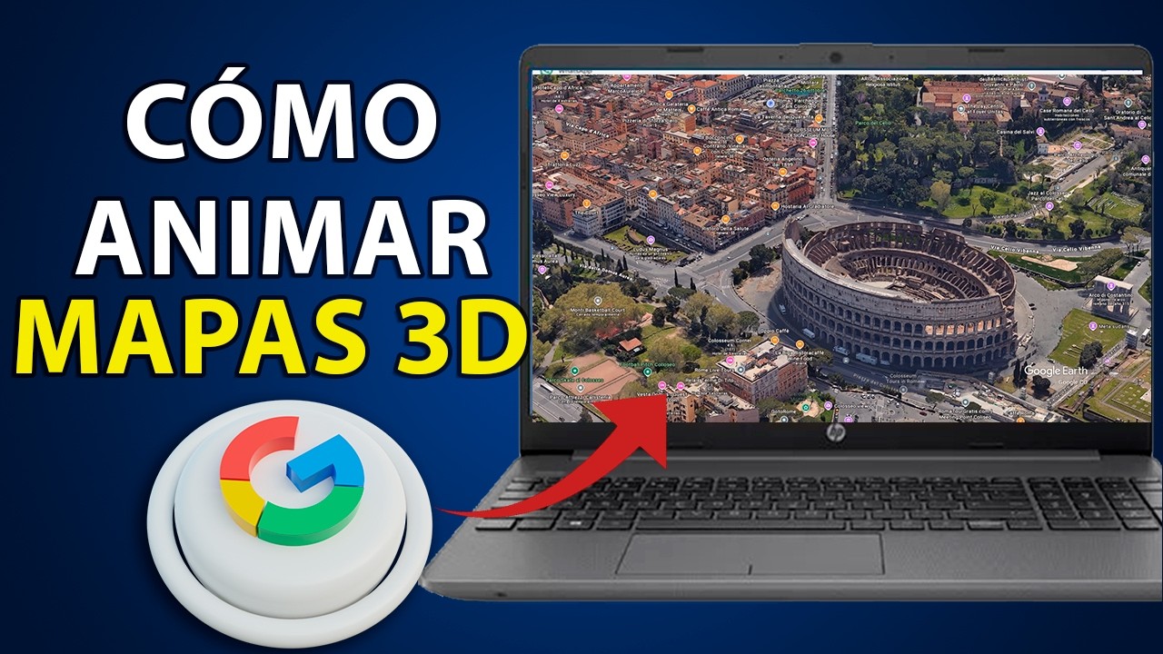 Cómo Crear Animaciones de Mapas 3D usando Google Earth Studio - YouTube