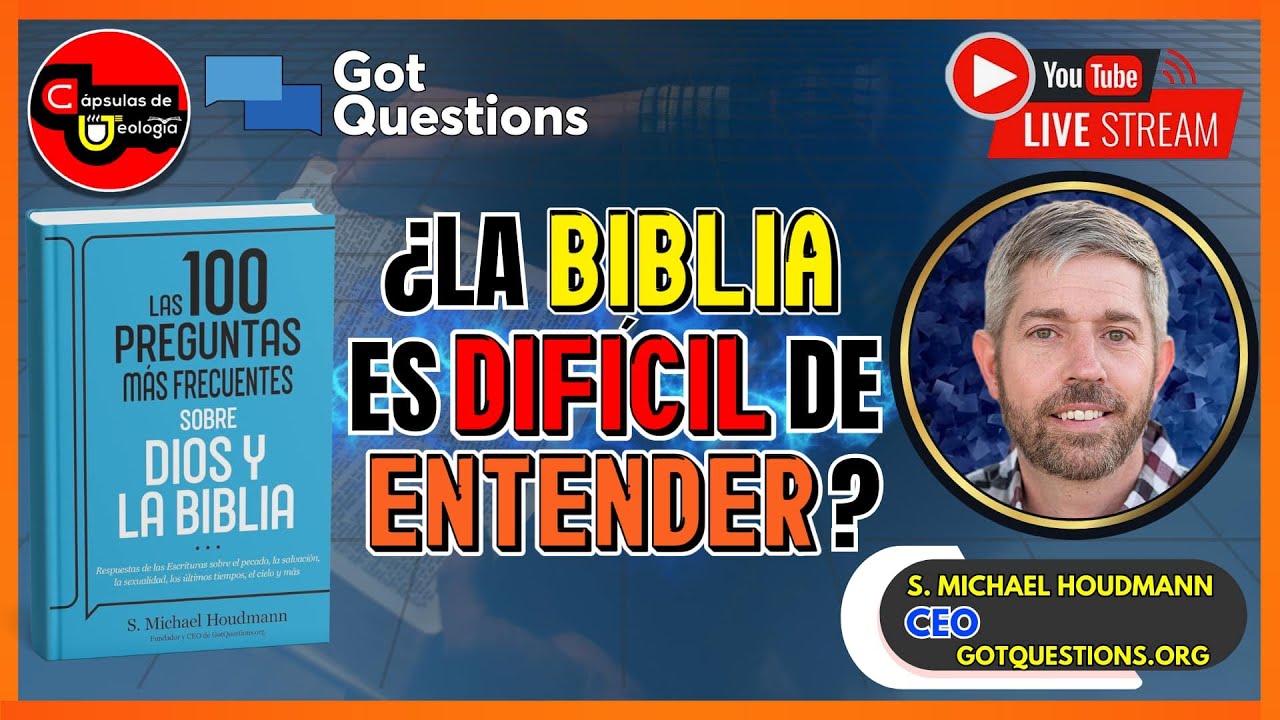 El 💊 EntrevistAZO. ¿La Biblia es difícil de entender? Michael Houdmann ...