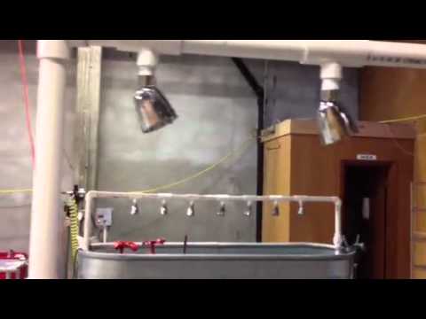 Custom rinse tanks - YouTube