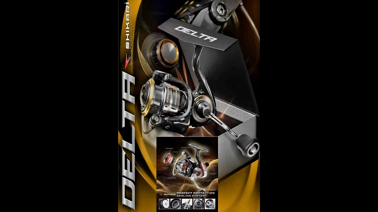 Unboxing Shikari DELTA 2000 HG SW || Reel Pendatang Baru Dengan Spek ...