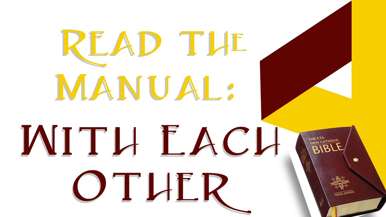 Read the Manual: With Each Other - YouTube