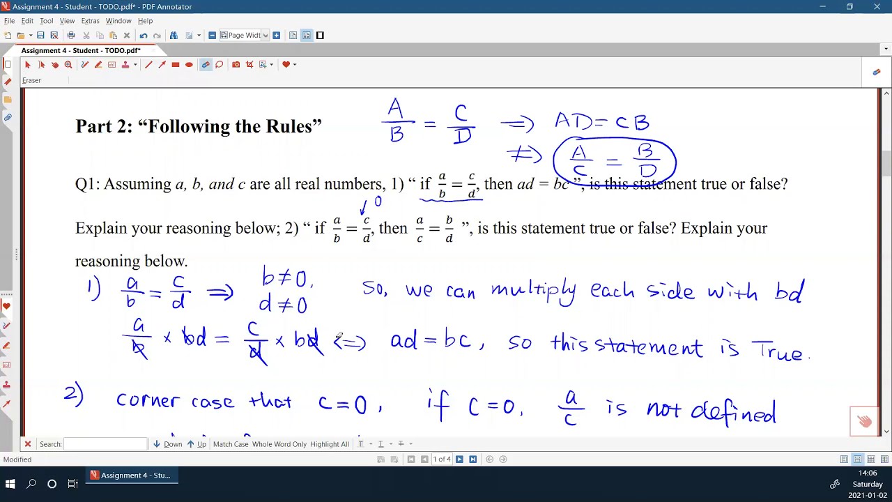 1. Basic Algebraic Rules, Simplification, and Least Common Denominator ...