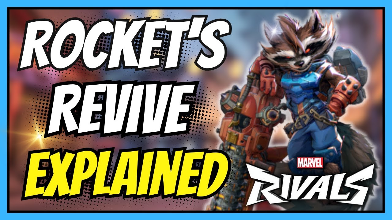 How Rocket Raccoon's Revive Works in Marvel Rivals | Easy Guide - YouTube