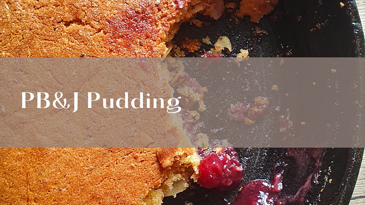 Super Easy Peanut Butter & Jelly Pudding / Cake Recipe - YouTube