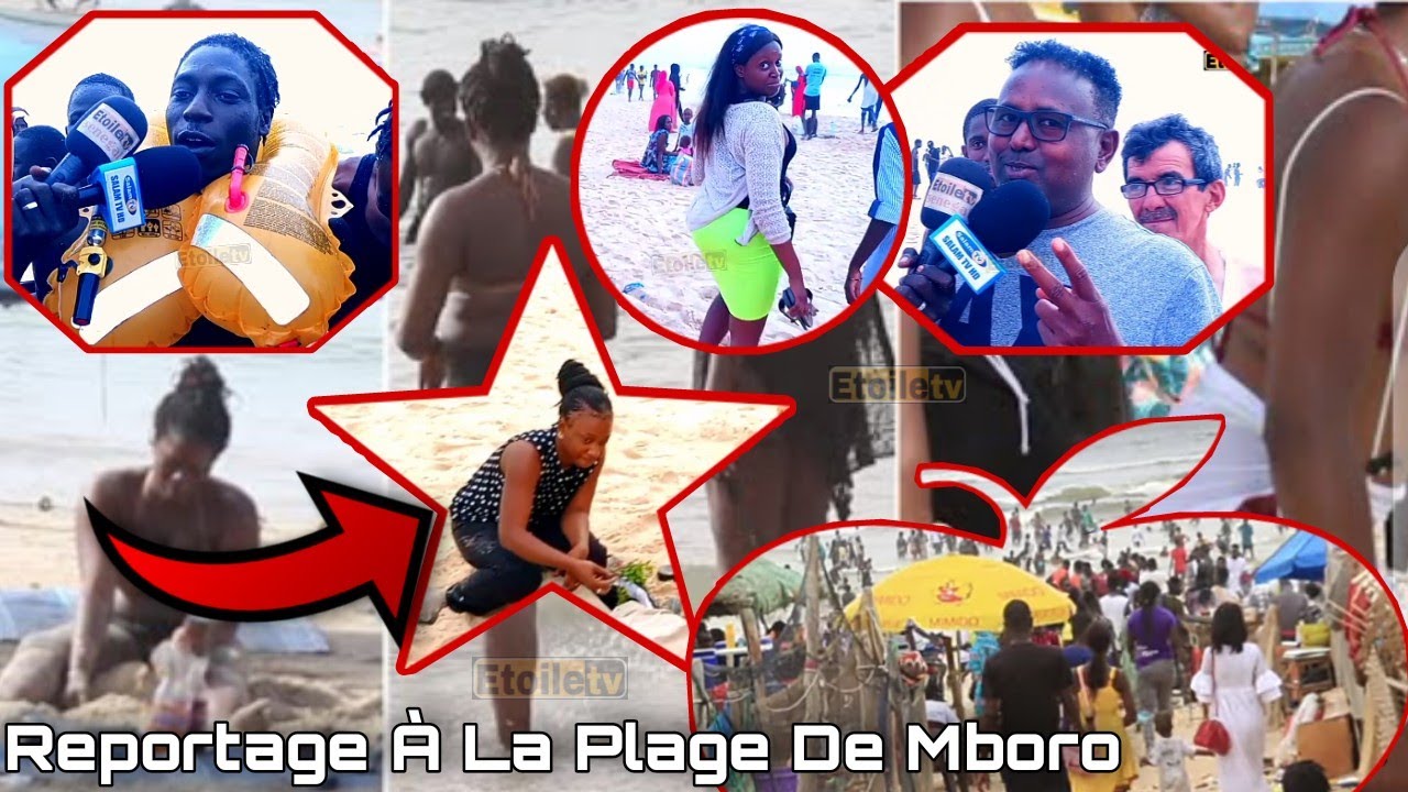 Reportage : À La Plage De Mboro, La Plage Toujours Fréquentée Regardez ...