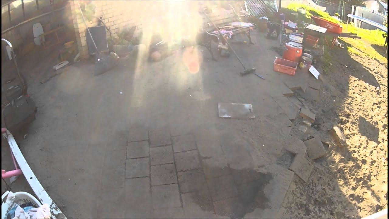 puddle drying and shadow time lapse HD - YouTube