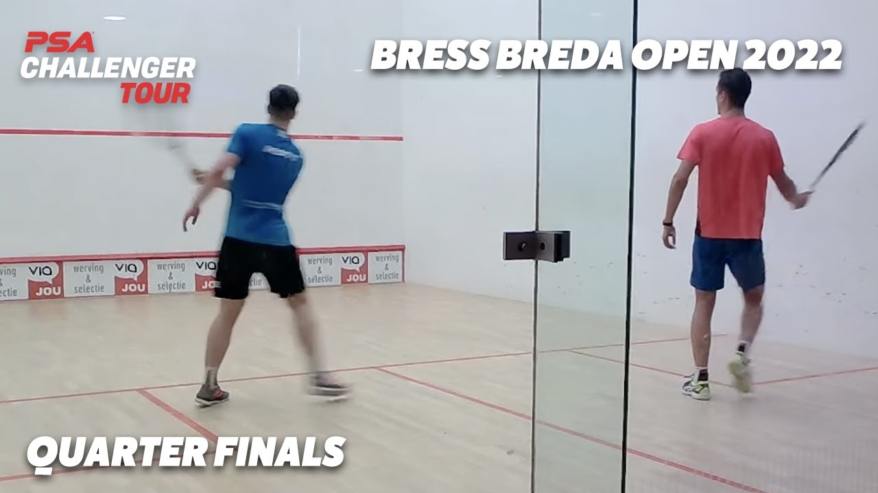 Live Squash: BRESS Breda Open 2022 - Quarter Finals - YouTube