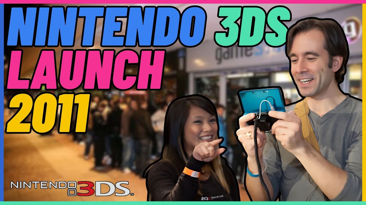 Nintendo 3DS Launch 2011. - YouTube