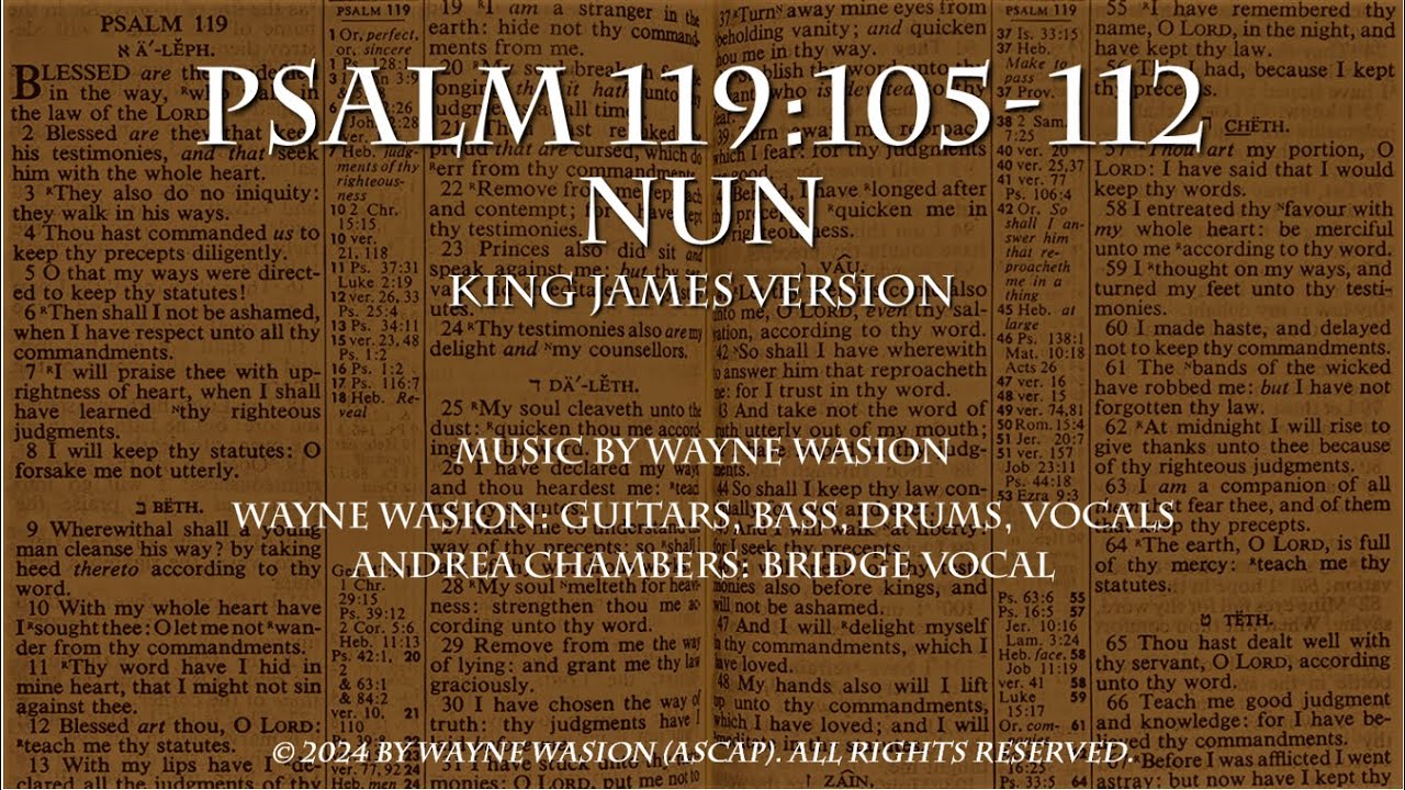 Psalm 119:105-112 Nun - YouTube