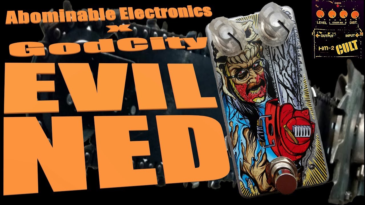 Abominable Electronics / GodCity EVIL NED vs. Boss HM-2 - YouTube