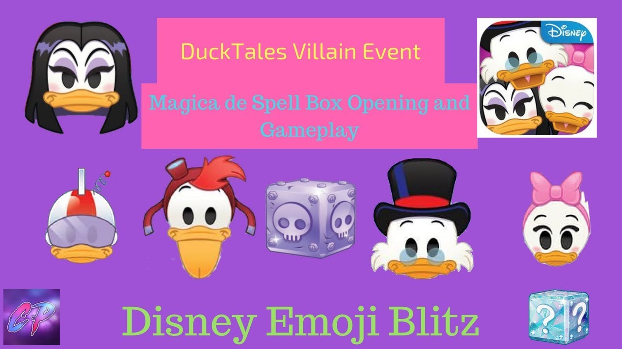Magica de Spell Villain Event, and Gameplay | Disney Emoji Blitz - YouTube