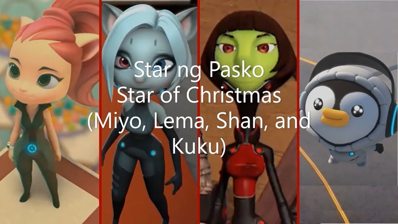 11. Star ng Pasko - Miyo, Lema, Shan, and Kuku | Running Man Animation ...
