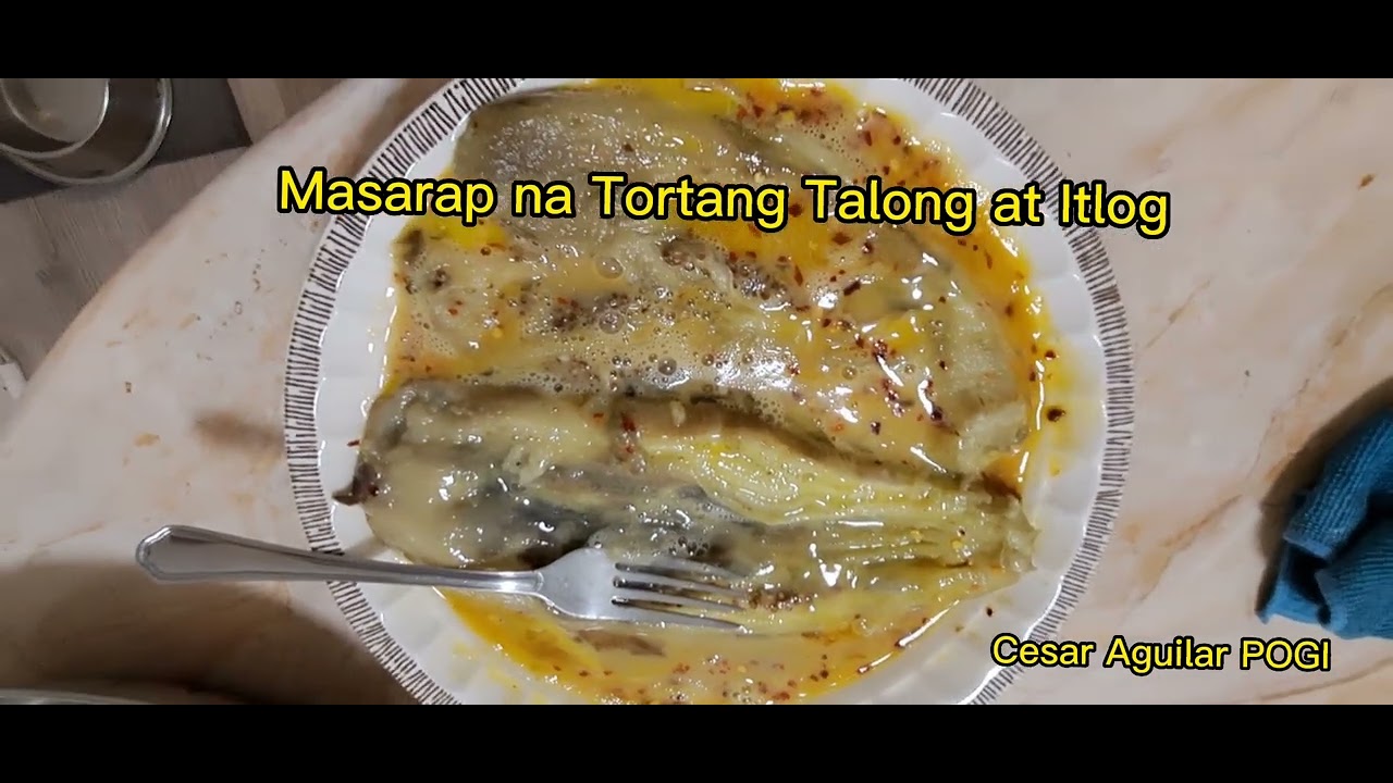 Tortang Talong At Itlog #torta #cooking #homecook - YouTube