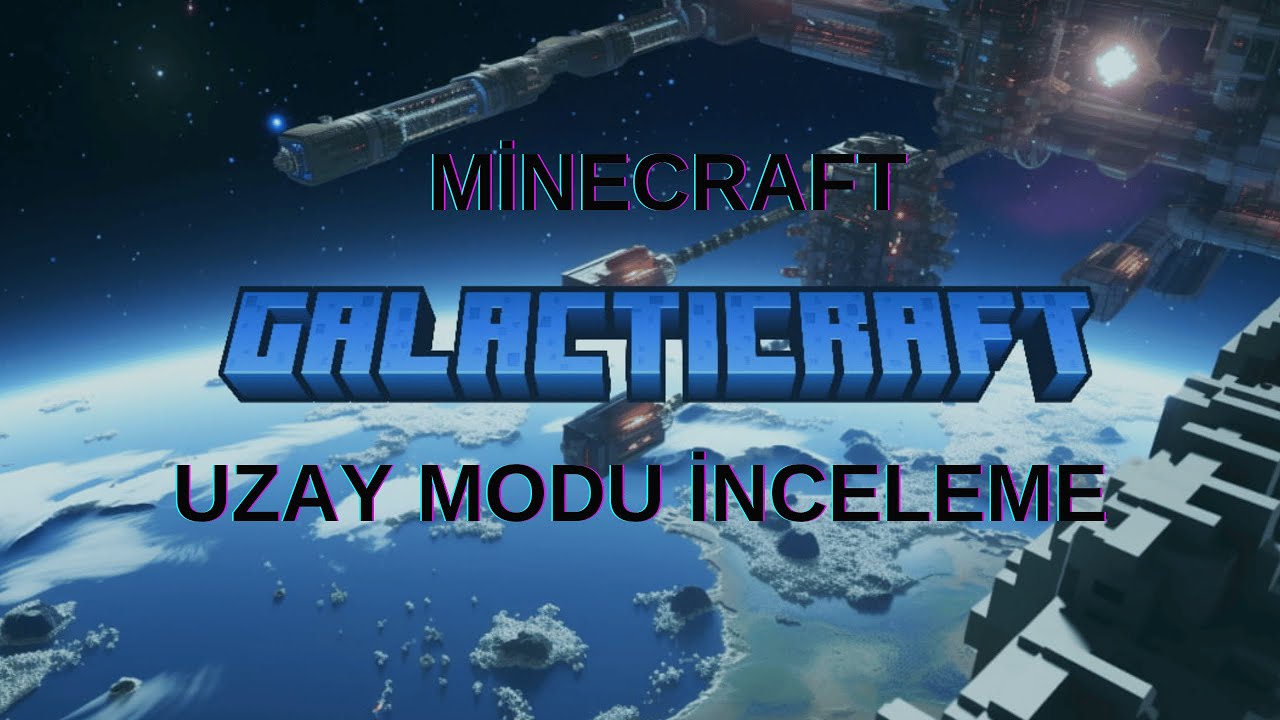 Minecraft UZAY MODU Galacticraft İnceleme - YouTube