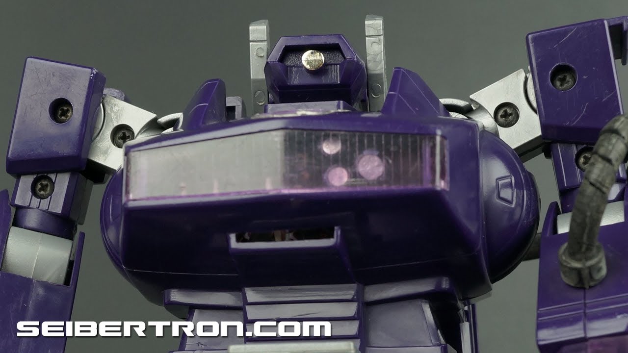 Transformers G1 Shockwave 1985 product demonstration 131110b - YouTube